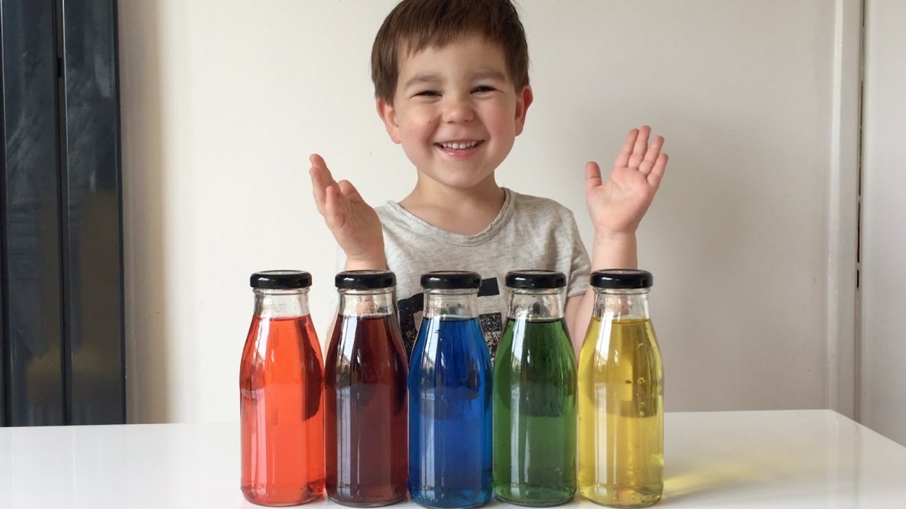 Simple Activities For Kids Surprise Your Child With Magic Colours - YouTube