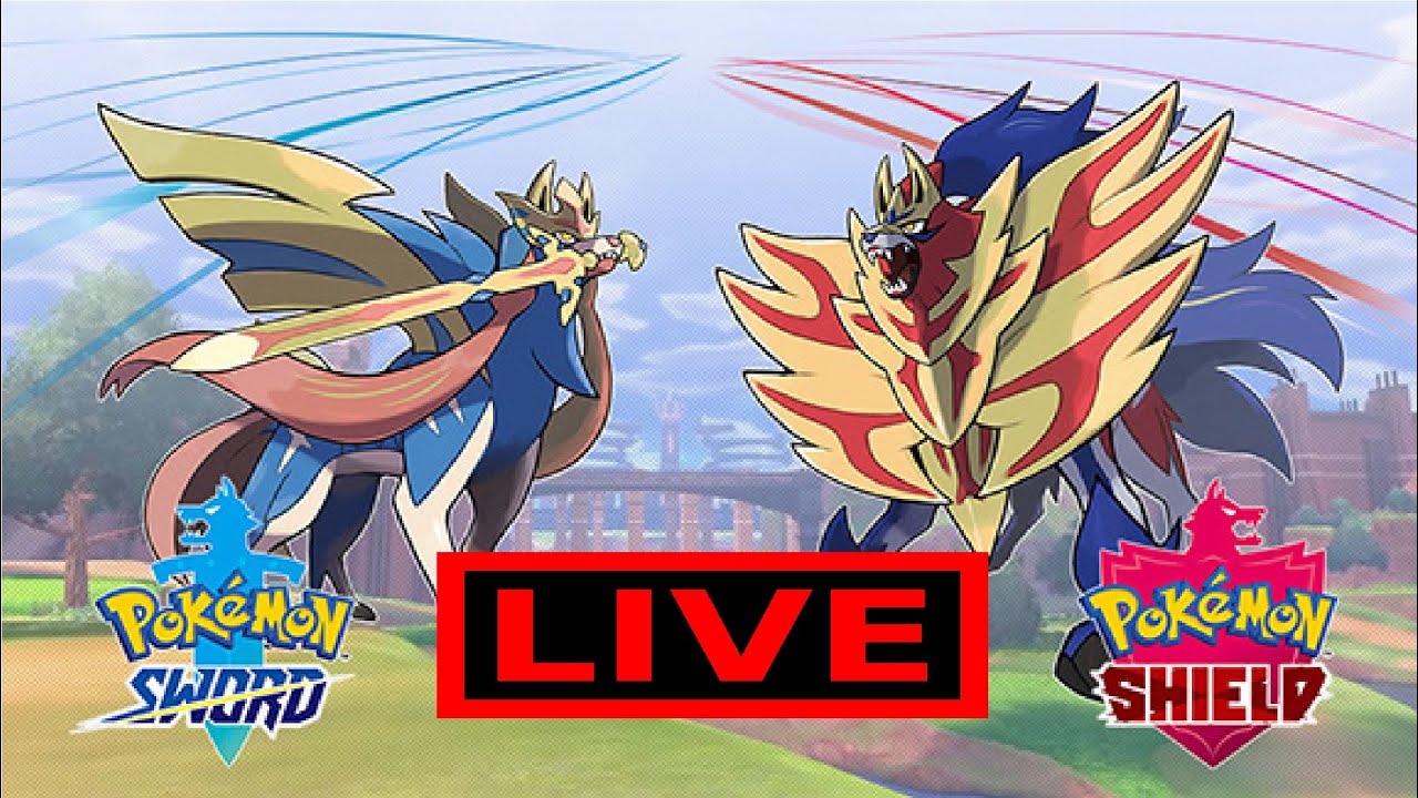 Pokemon Sword And Shield | Live Stream | Vision YT - YouTube