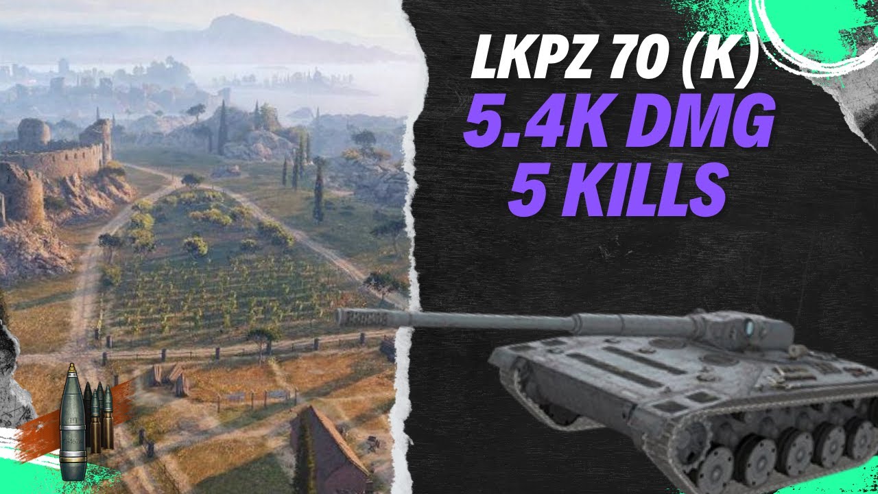 LKpz 70 (K) 5.4k dmg 5kills - YouTube