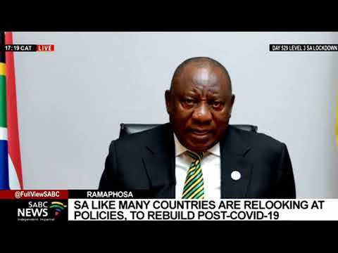 ANC President Cyril Ramaphosa delivers NEC Lekgotla closing address - YouTube
