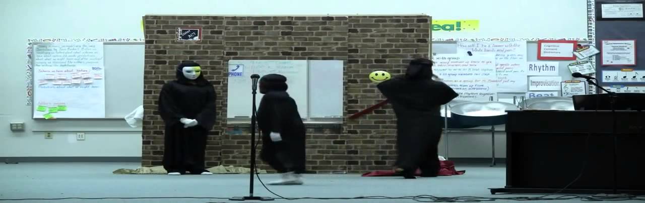 illusionist tricks elementary school talent show the magic wall ...