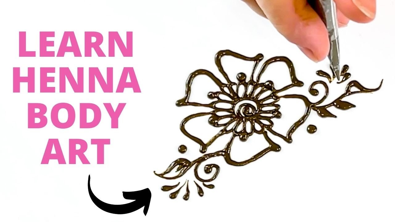How to do Henna Body Art | Learn a NEW Hobby in 2022! - YouTube