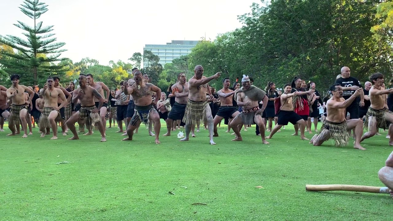 A Haka for Life performance took place at Kings Park - YouTube