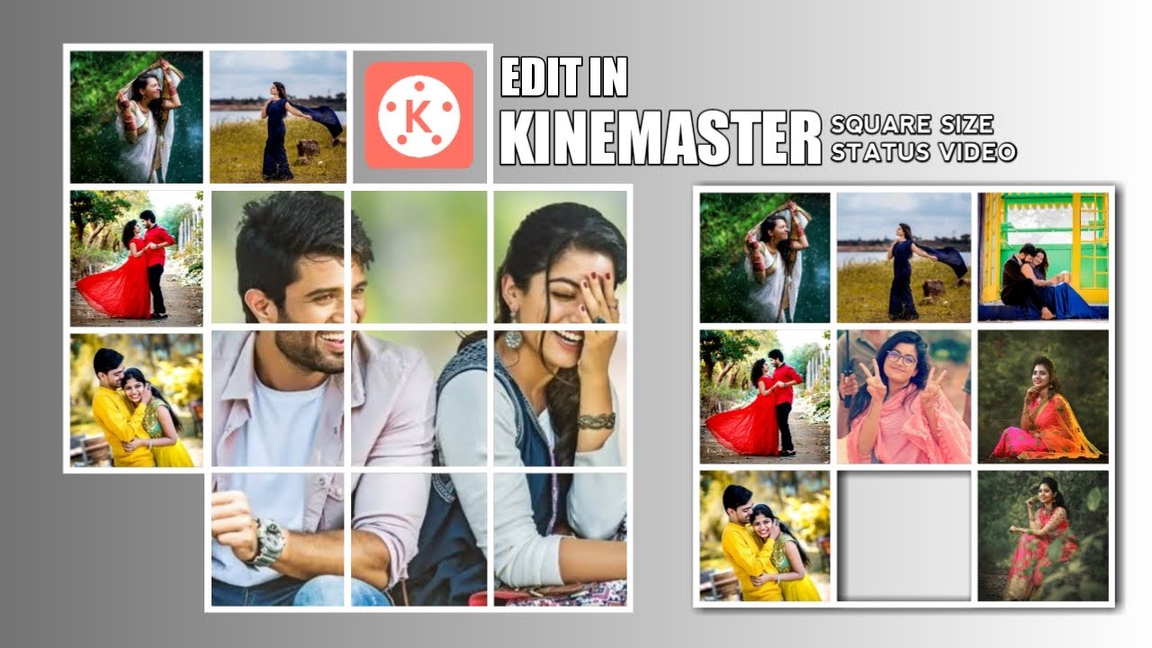 Kinemaster Best Editing | Square Size Status Make | Kinemaster Pro ...