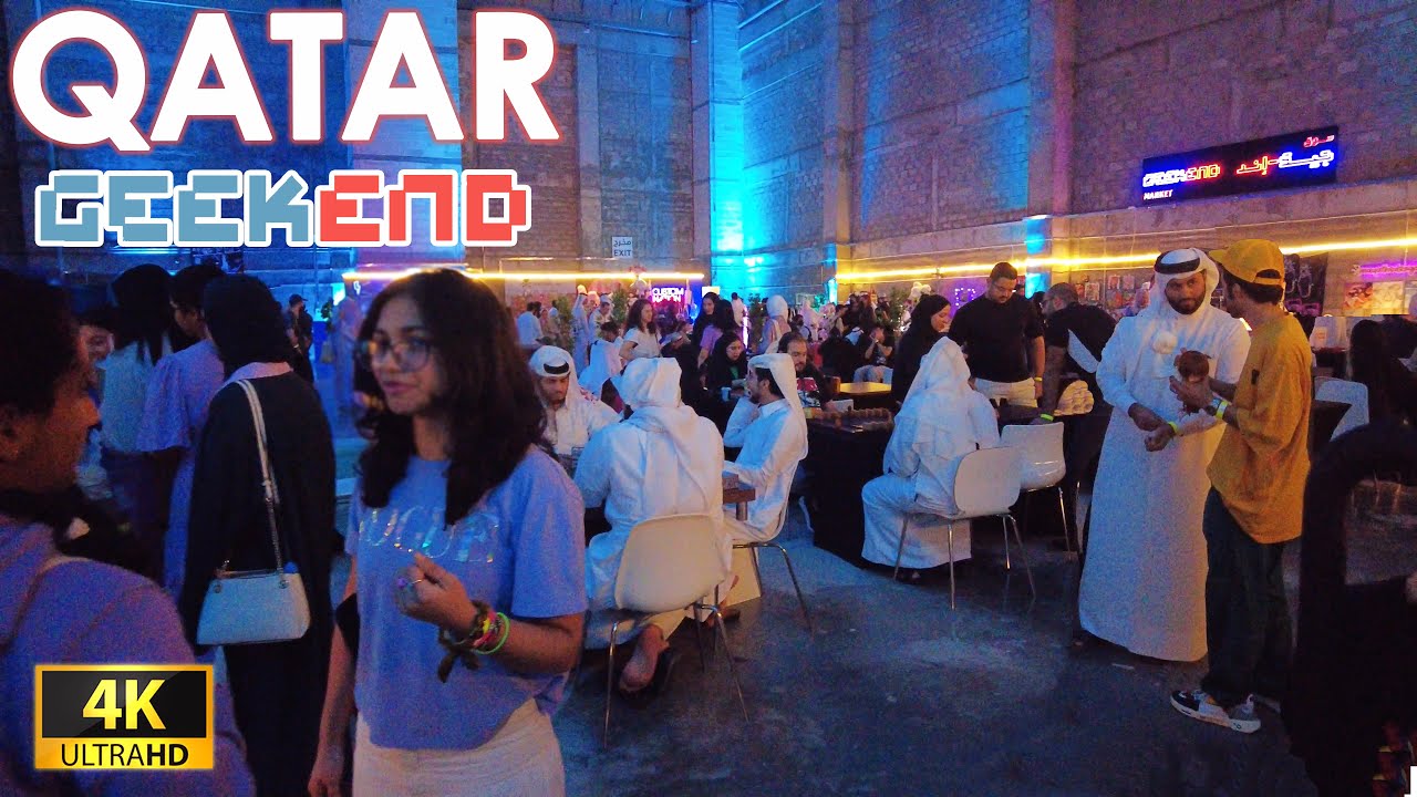 GEEKEND 2023 | QATAR 4K UHD 60fps #qatar #anime #otaku #2023 - YouTube