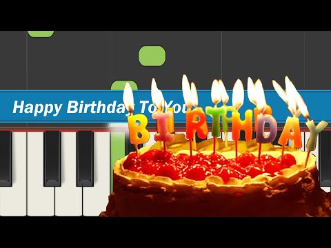 Happy Birthday To You | Birthday Songs 2023 | Easy Mobile Piano Tutorial