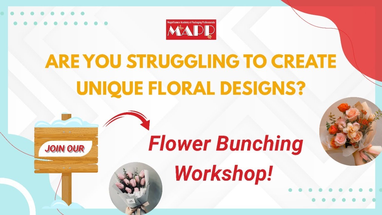 Are you struggling to create unique designs? | Flower Bunching | Mapp ...