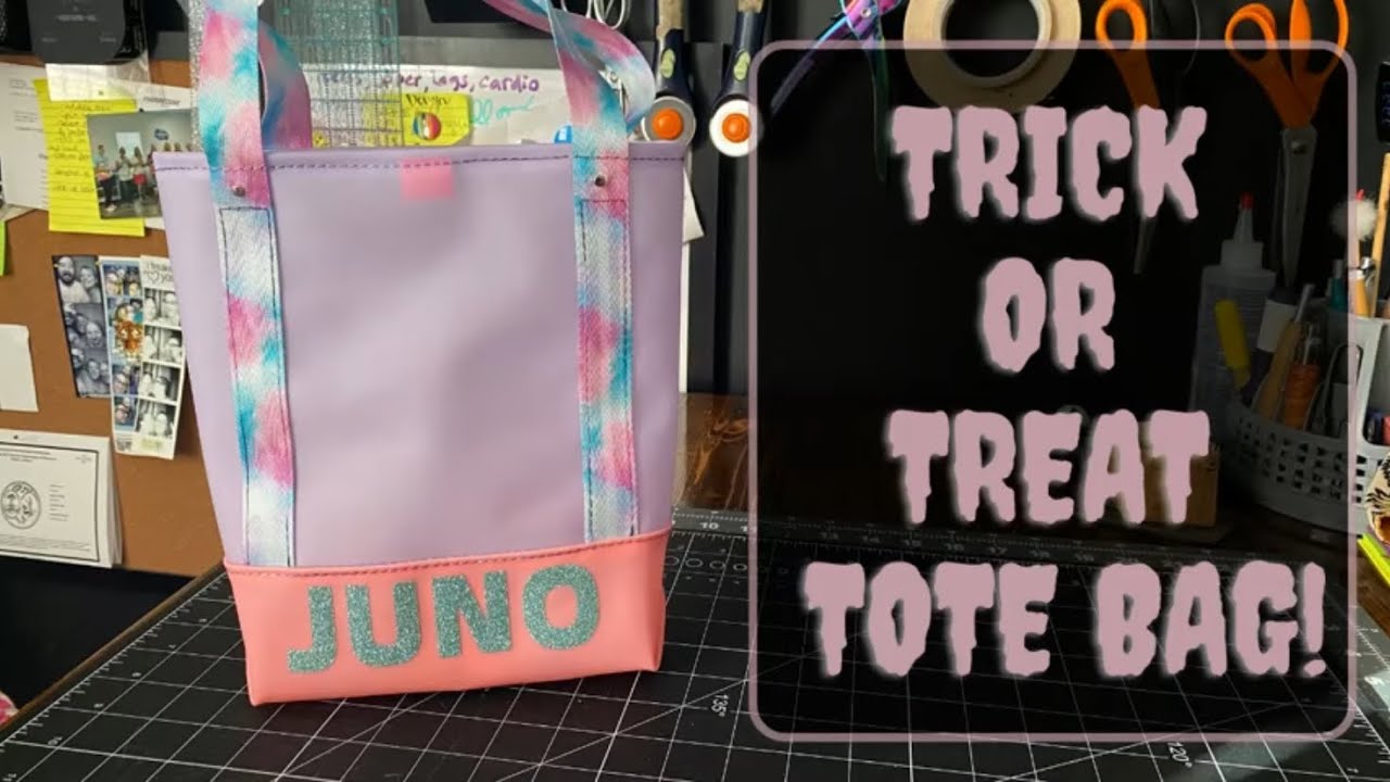 Free Tutorial - Trick or Treat Bag - YouTube