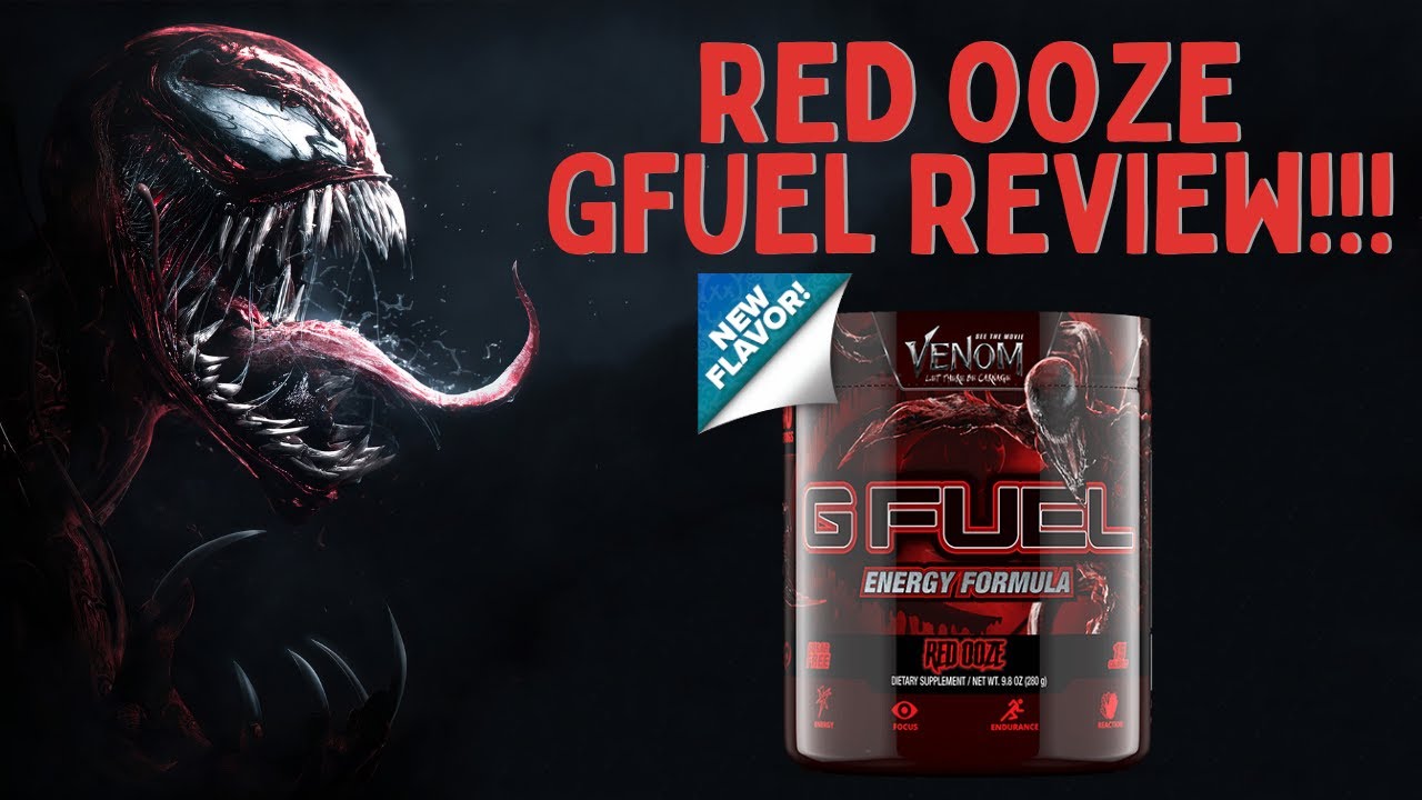 Red Ooze GFUEL Review!!! (Sour Black Cherry) - YouTube