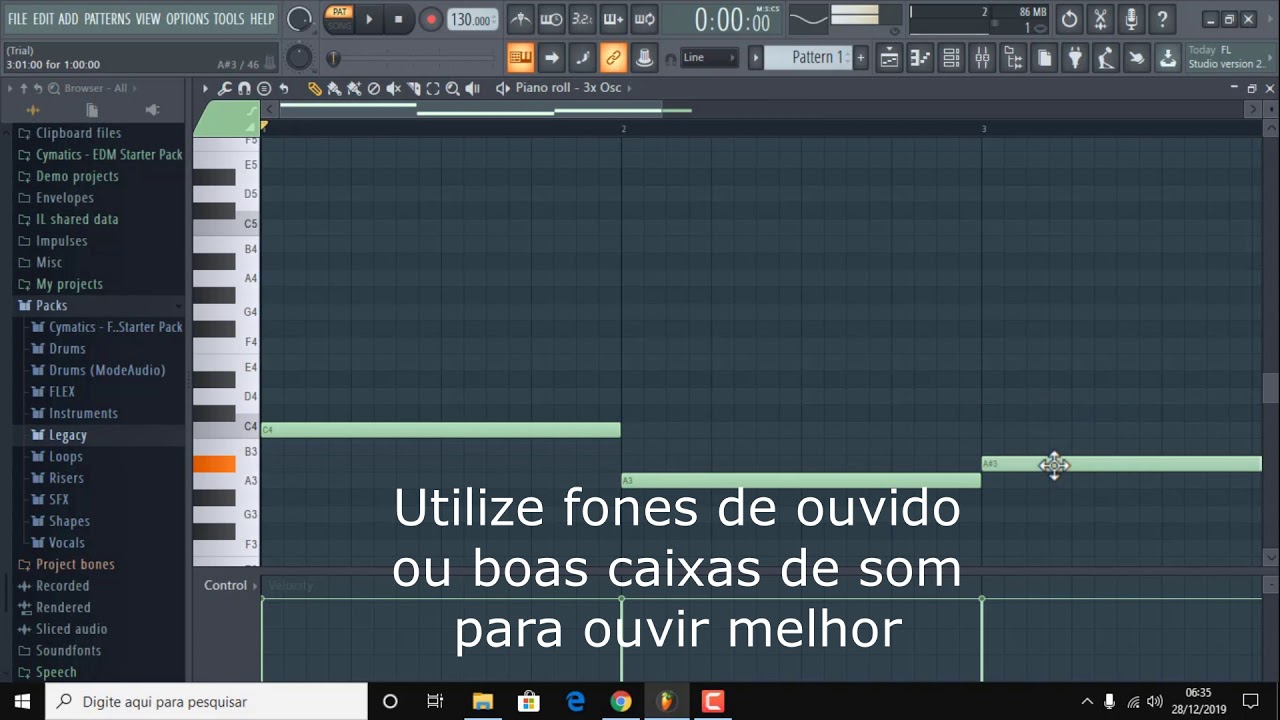 Como fazer um Sub Bass no FL Studio - YouTube