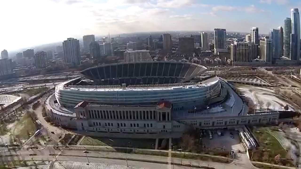 Meigs Field, Chicago, IL Dji Phantom 2 Vision + flight - YouTube