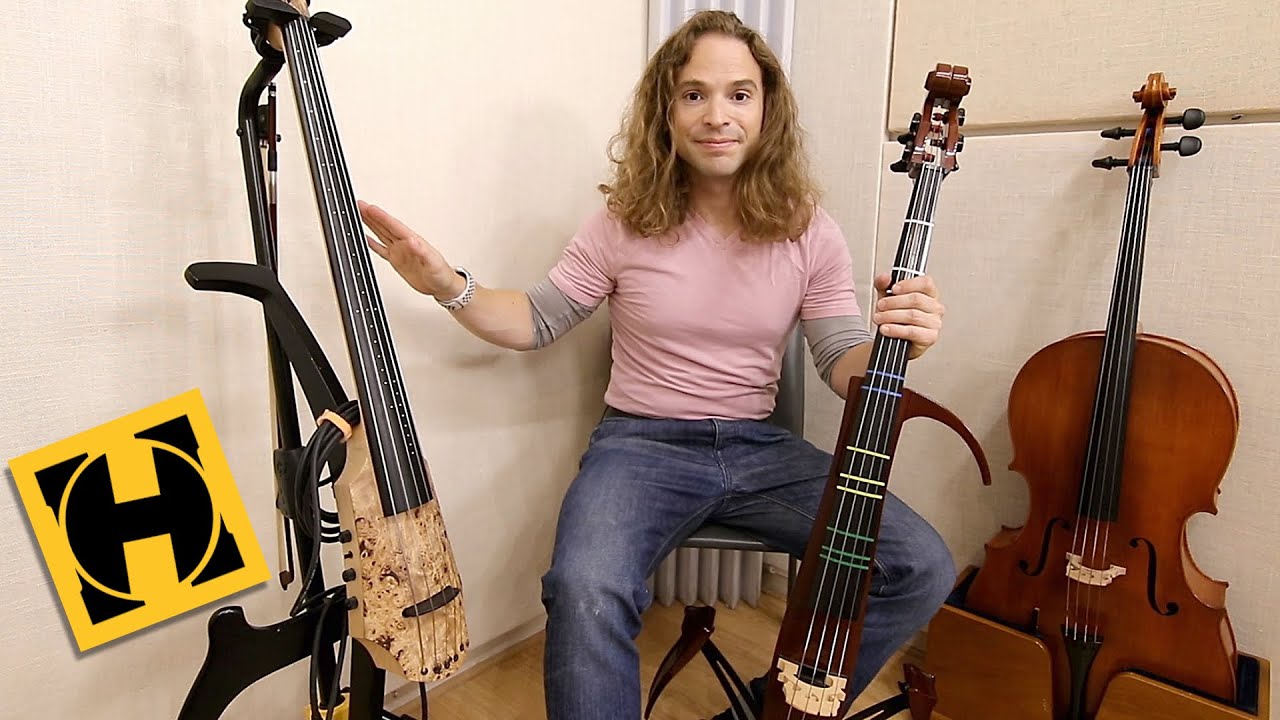 Best Cello Stand for Electric Cello or Acoustic Cello - YouTube