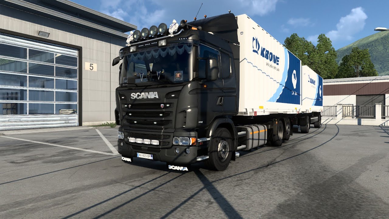 ETS2 (1.44). Grand Utopia. Swap Body Carrier chassis pack for Scania ...