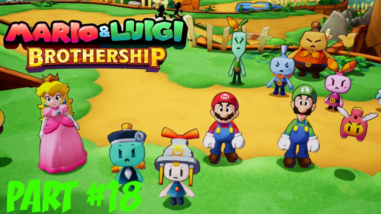 Mario & Luigi: Brothership - Part 18: Finding Connie + Completing Side ...