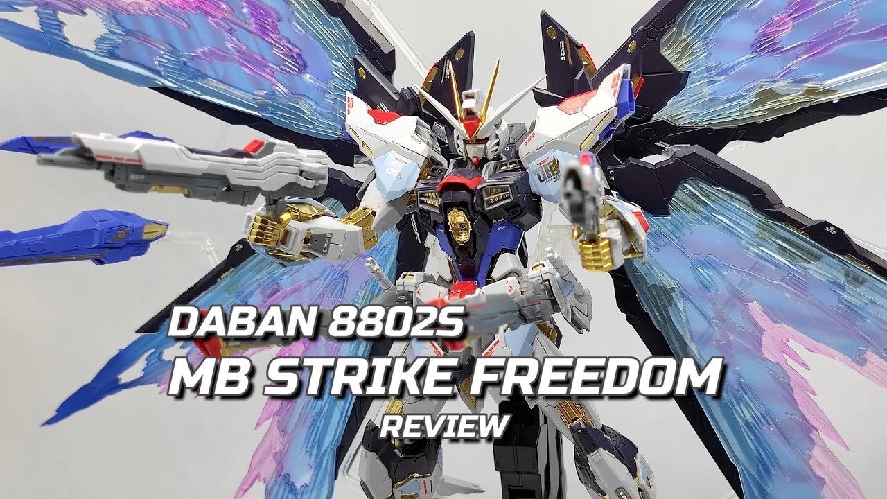 [REVIEW] DABAN 8802S - STRIKE FREEDOM SOUL BLUE METAL BUILD - YouTube