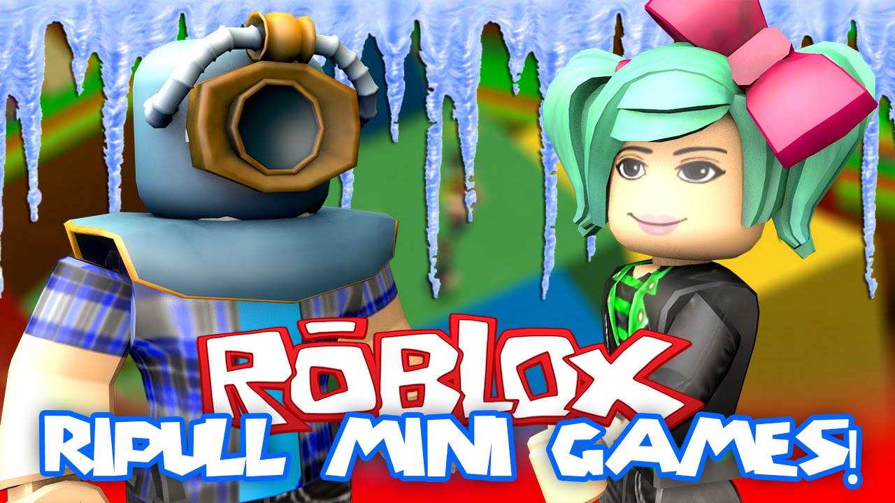 I FROZE HER! | ROBLOX Ripull Mini Games w/ SallyGreenGamer! - YouTube