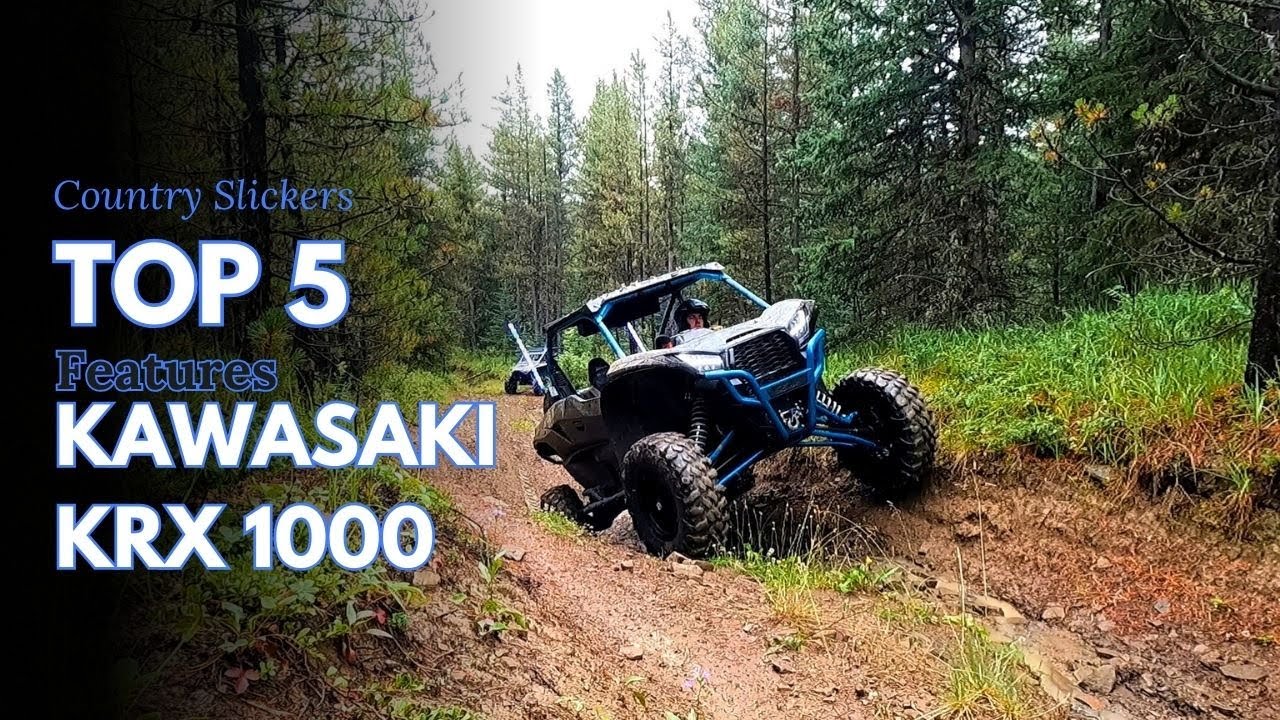 Top 5 reasons to choose Kawasaki KRX 1000 - YouTube