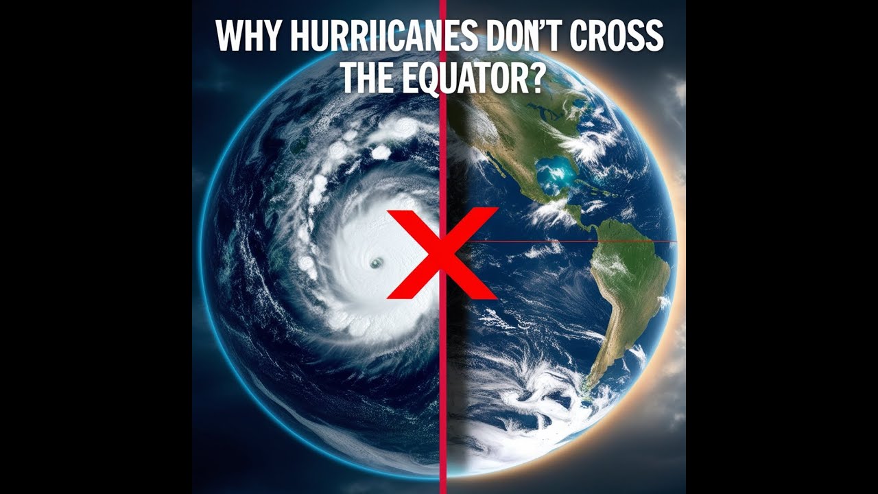 The Equator's Secret: Why Hurricanes Stay Away - YouTube