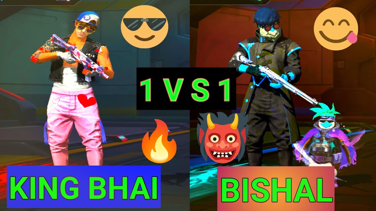 free fire custom challenge 1 VS 1 || Mobile VS PC Gameplay - YouTube
