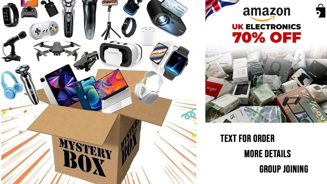 Amazon mystry box Unboxing UK products at cheap price - YouTube