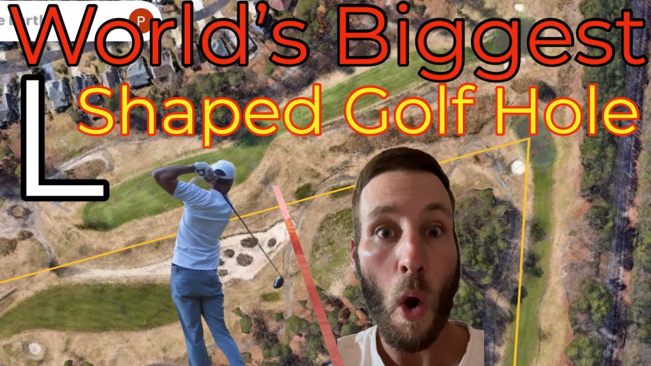World’s Biggest L Shaped Golf Hole - YouTube