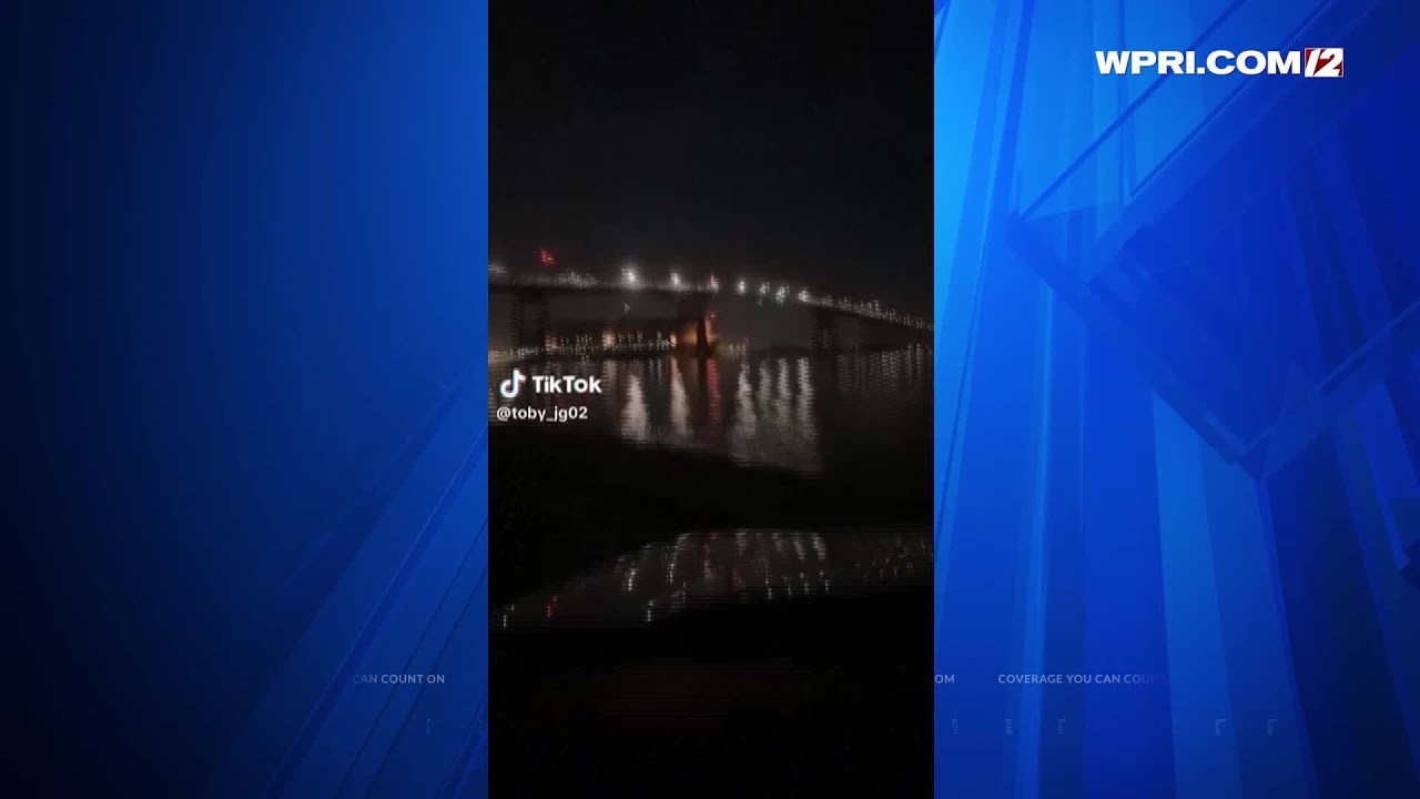 Video Now: Footage shows the moment the Key bridge in Baltimore ...