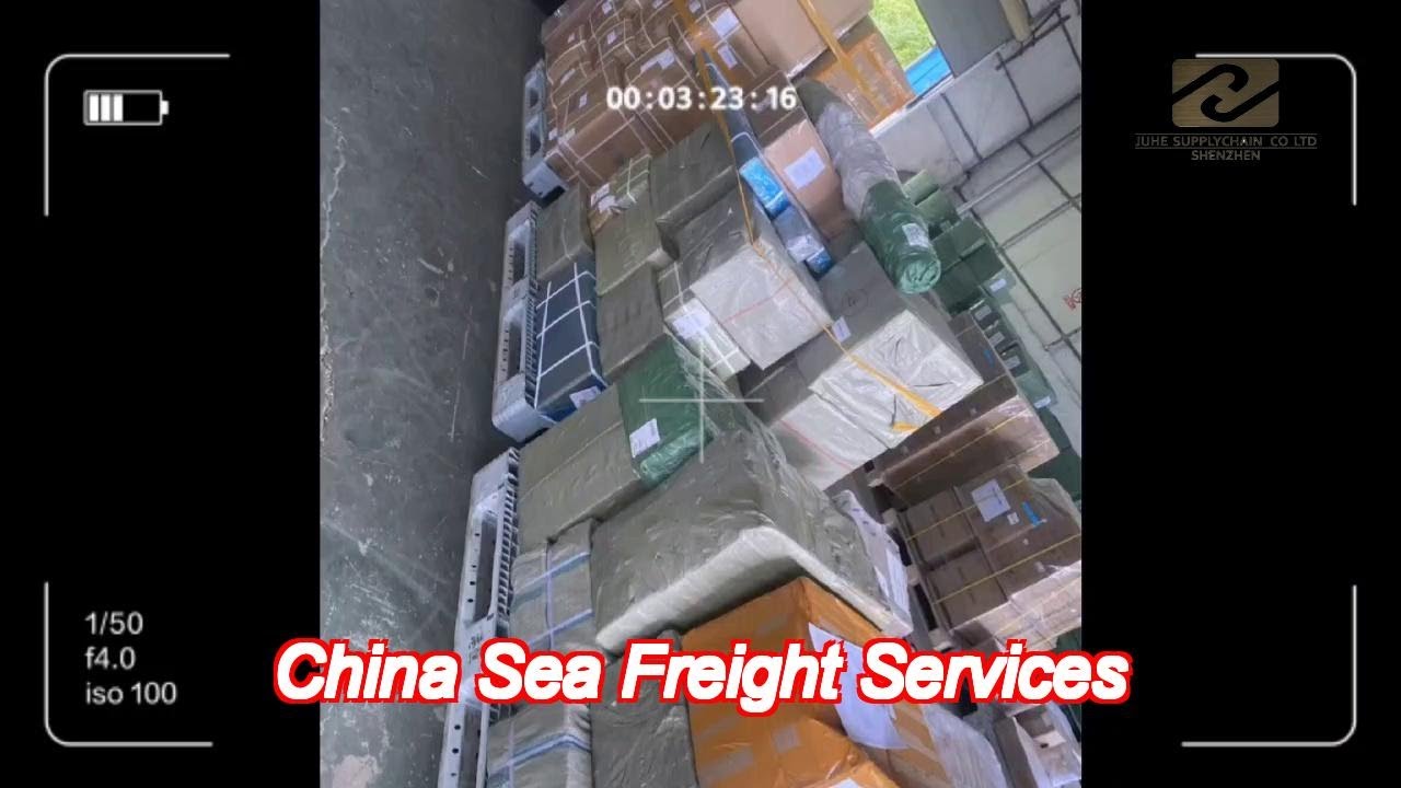 full container china sea freight services safe fcl shipping - YouTube