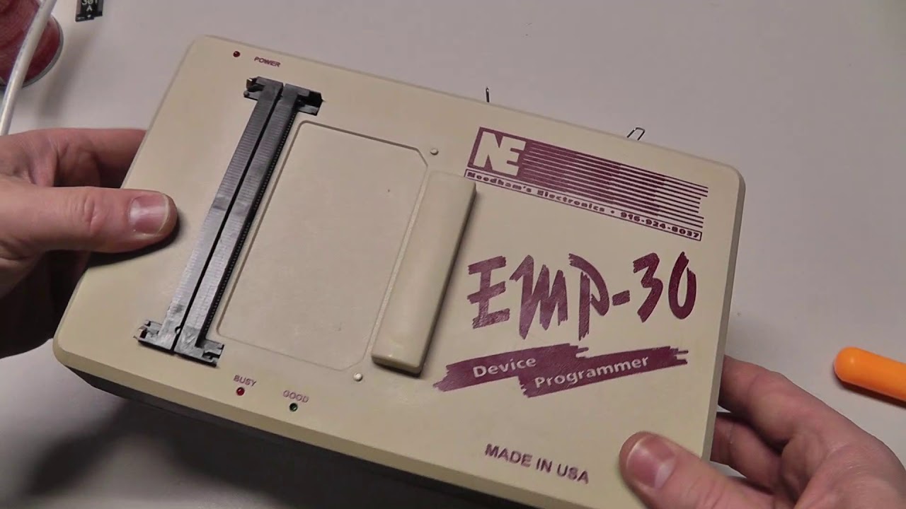 Needham's EMP-30 - Reassembly and Bipolar PROM Programming - YouTube