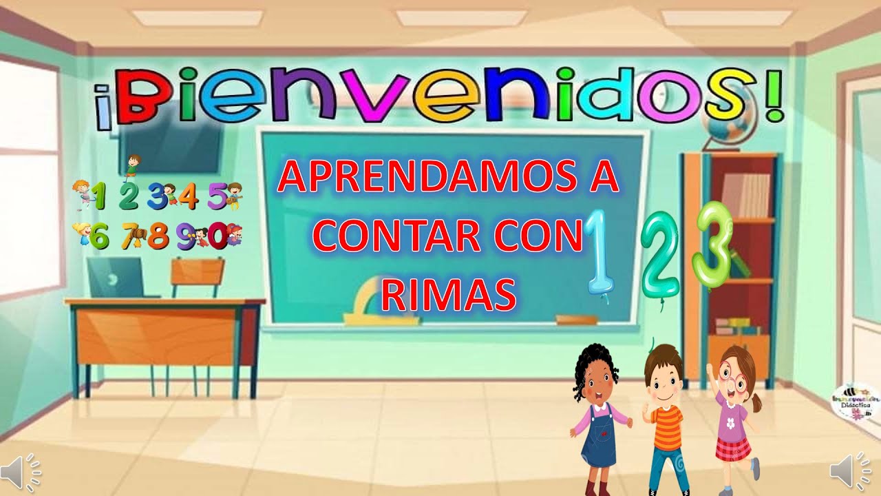 VÍDEO RIMAS DE NÚMEROS #aprendeencasa - YouTube