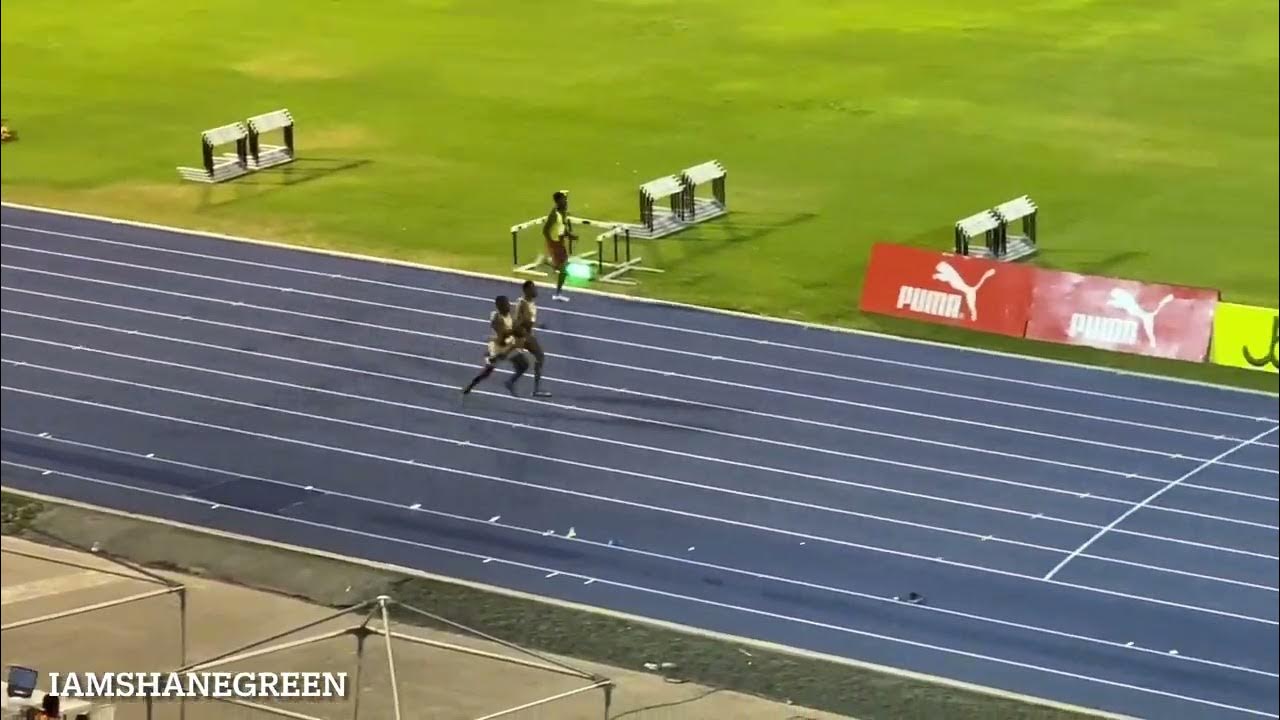 Jazeel Murphy| Roshawn Clarke| Senior Men 200m| All-comers 2023 - YouTube
