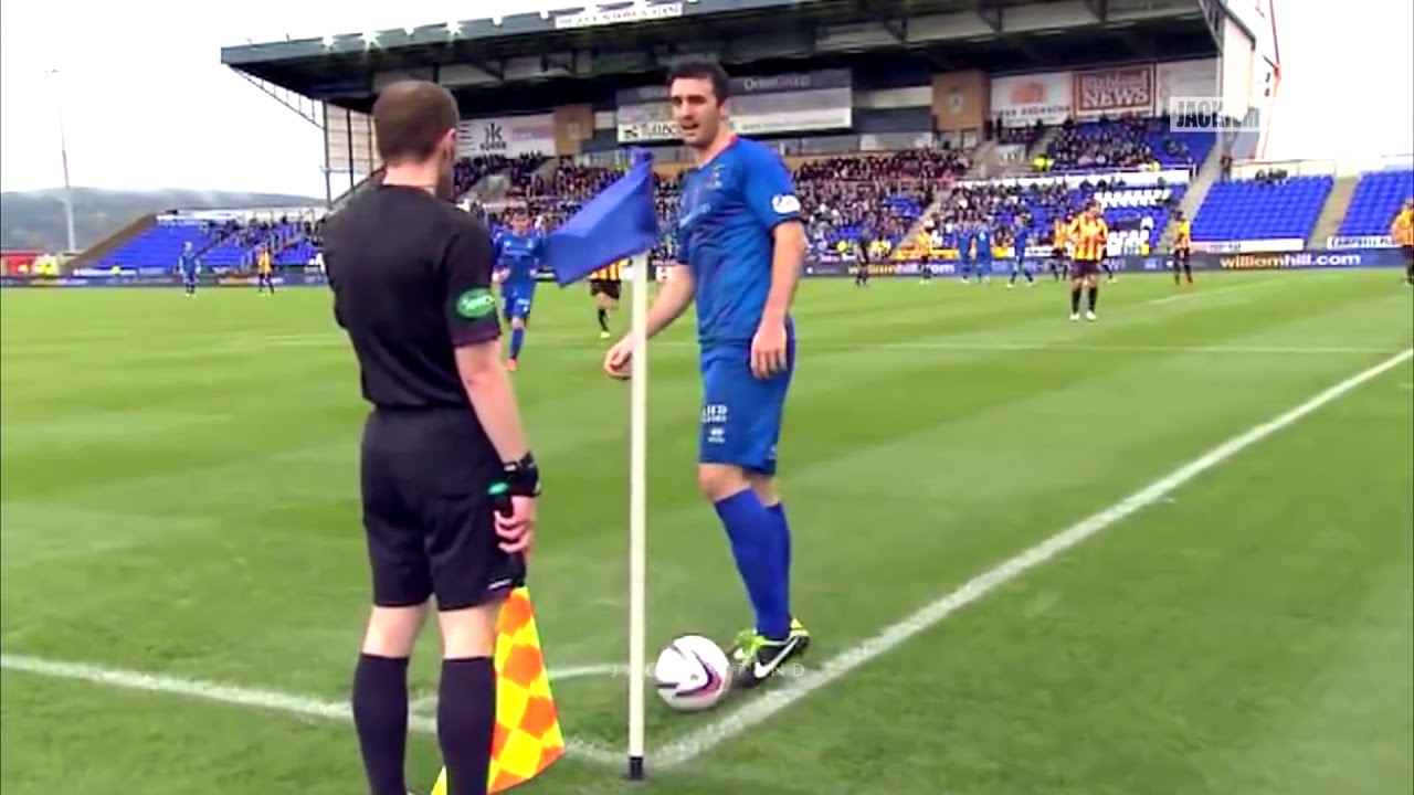 Smart Intelligent & Cheeky Plays in Football 1080p - YouTube