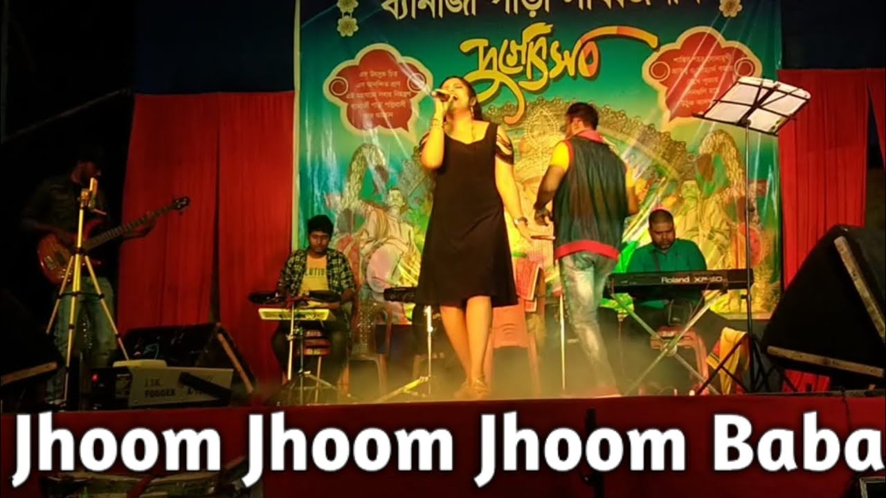 Jhoom jhoom jhoom baba- LIVE performance | by Ipsita Farikar - YouTube