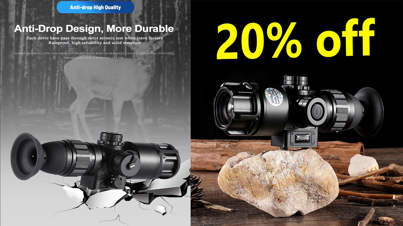 IP67 Waterproof Thermal Imaging Night Rifle Scope Thermal Sight Vision ...