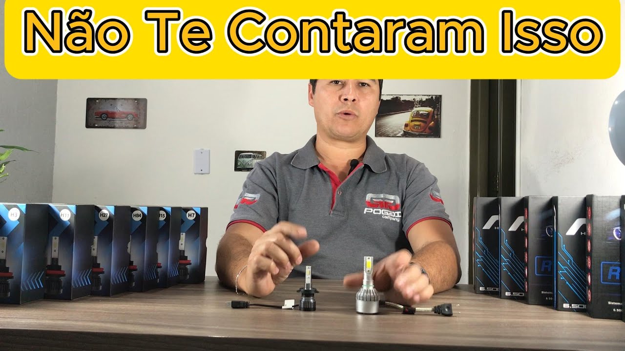 Aprenda as Diferenças Led Atom Mini M7 com Led Normal R8 6500L ...