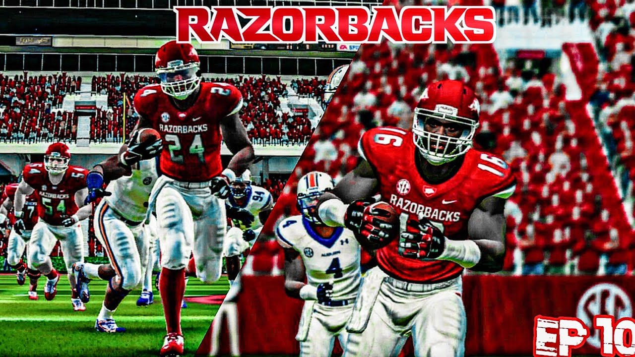 2 NEW PLAYMAKERS STEPPING UP| Ncaa Football 14 Arkansas Razorbacks ...