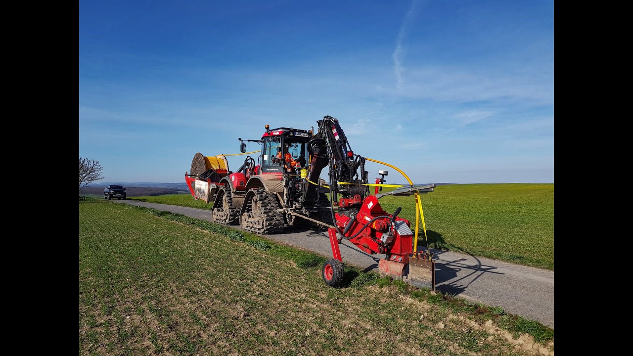 Baustellenübersicht - PETER® Pflug Verfahren - Teil 2 - YouTube