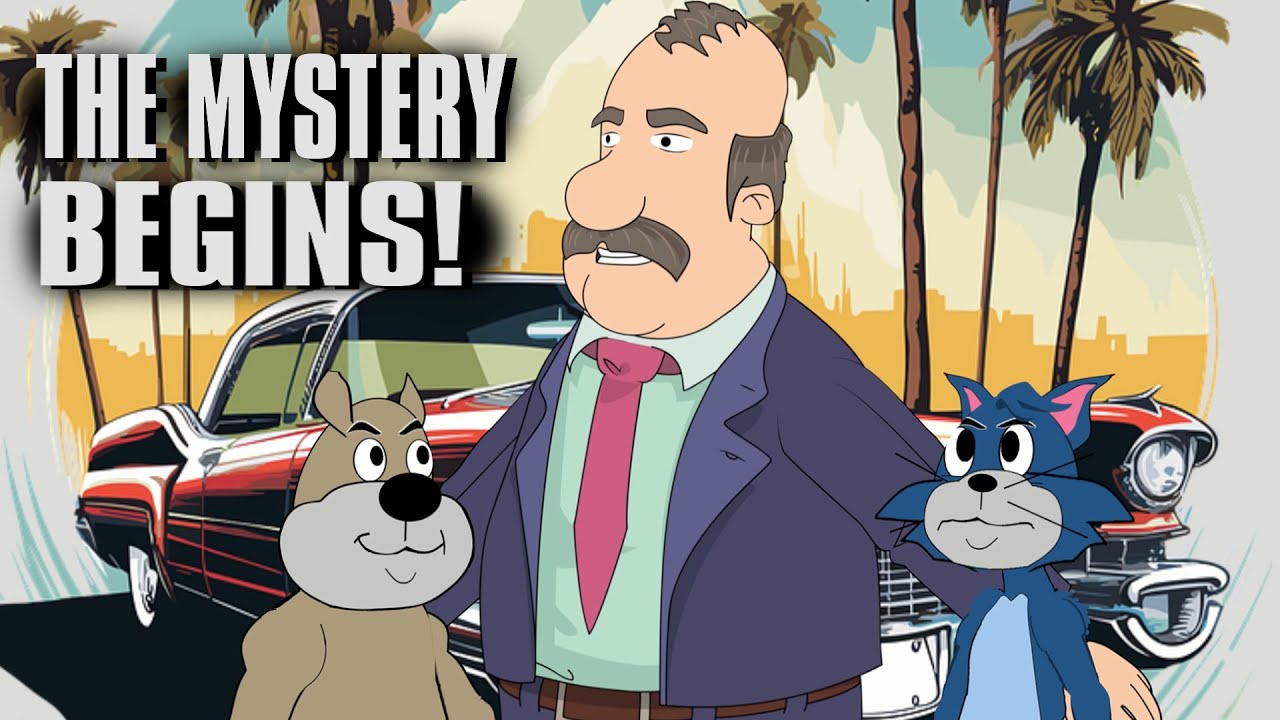 Frady Cat Mysteries - The Origin and First Mystery Episode 1 - YouTube