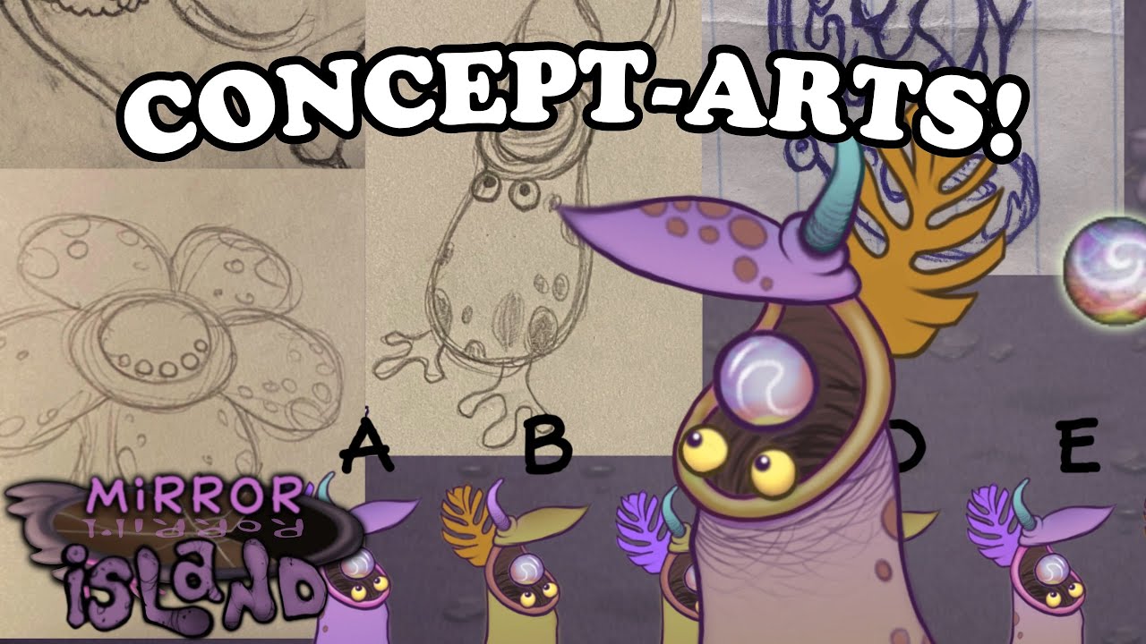 My Singing Monsters - Mirror Island Concept-Arts! - YouTube