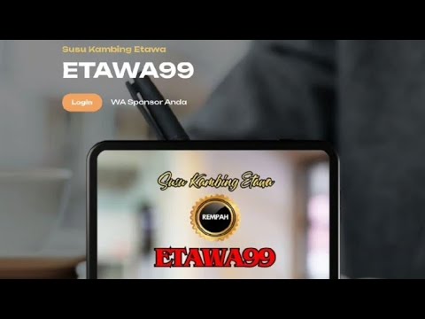 Tutorial Pendaftaran Bisnis Etawa99.com - YouTube