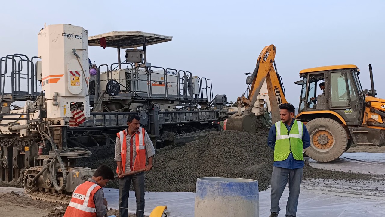 PQC road construction by Patel infrastructure Ltd.at jhalawar to darha ...