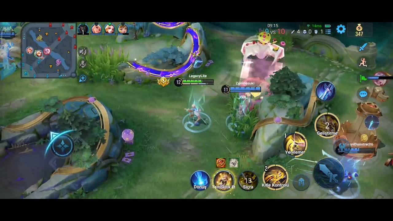 Mayene Gameplay. Skill combo and Tips. Honor of Kings. - YouTube