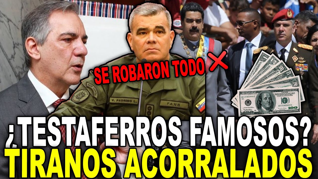 REVELAN IDENTIDAD DE TESTAFERROS AL SERVICIO DE MADURO - YouTube