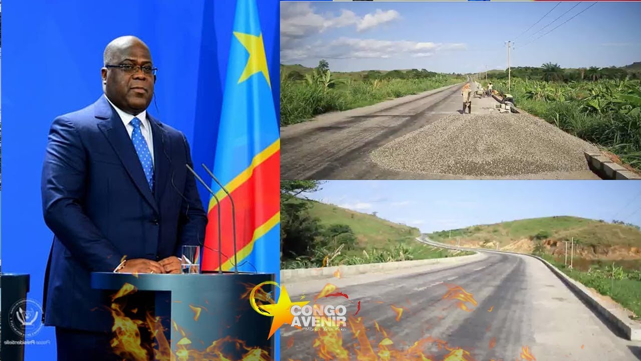 🔶100 JOURS: ROUTE BOMA - MUANDA finalisation des travaux MERCI FATSHI ...