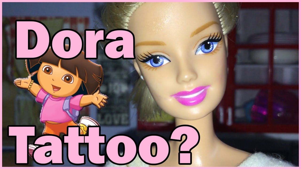Barbie Vlog | A Dora Tattoo? - YouTube