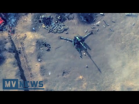 Ermənistan Artileriya Qurğularını Azərbaycan Ordusu Darmadağın Etdi