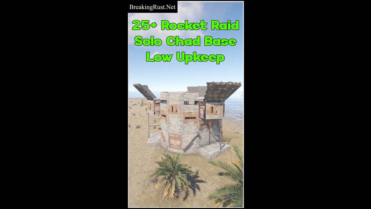 The Shell | Solo Only Chad Base | Low Upkeep | Full Base Build Coming ...