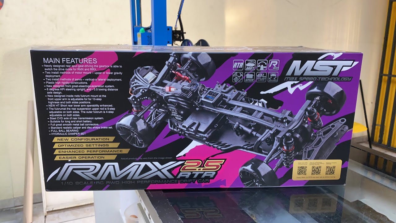 Umboxing MST RMX 2.5 RTR (carro de Drift RC) - YouTube
