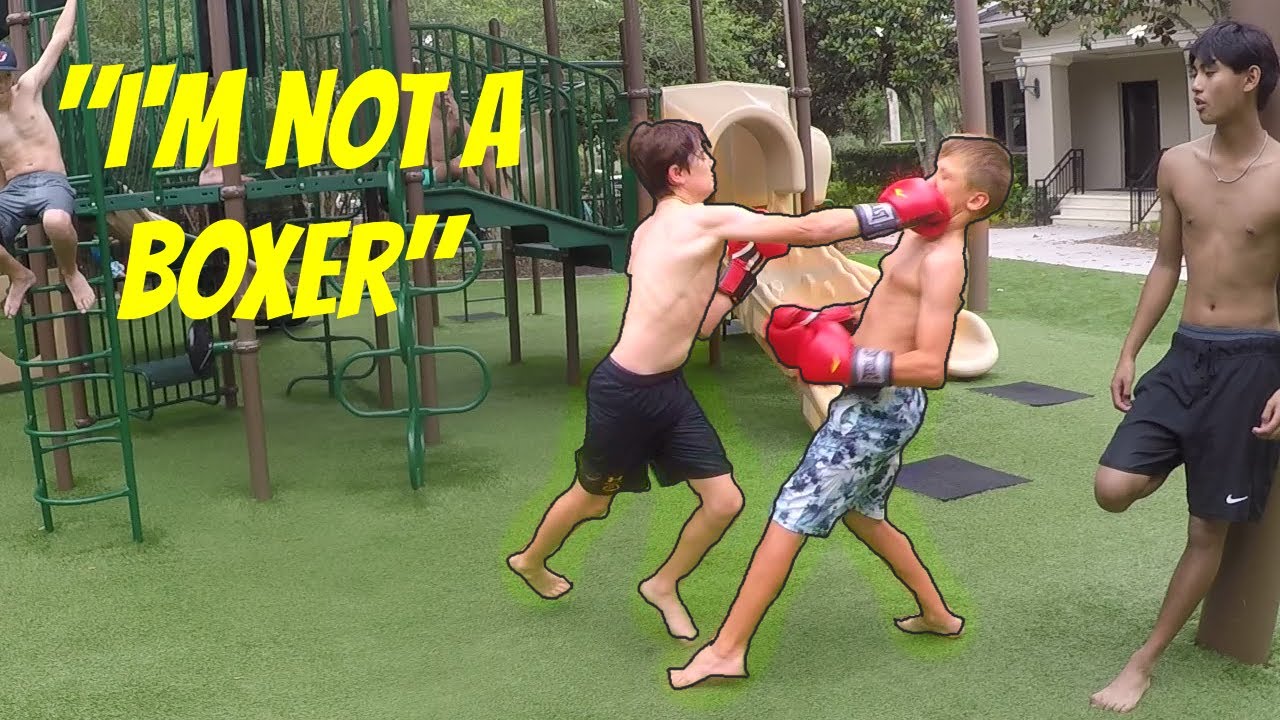 CRAZY KIDS BOXING MATCH**BROTHER PULLED UP** | AMATEUR UNDERGROUND ...