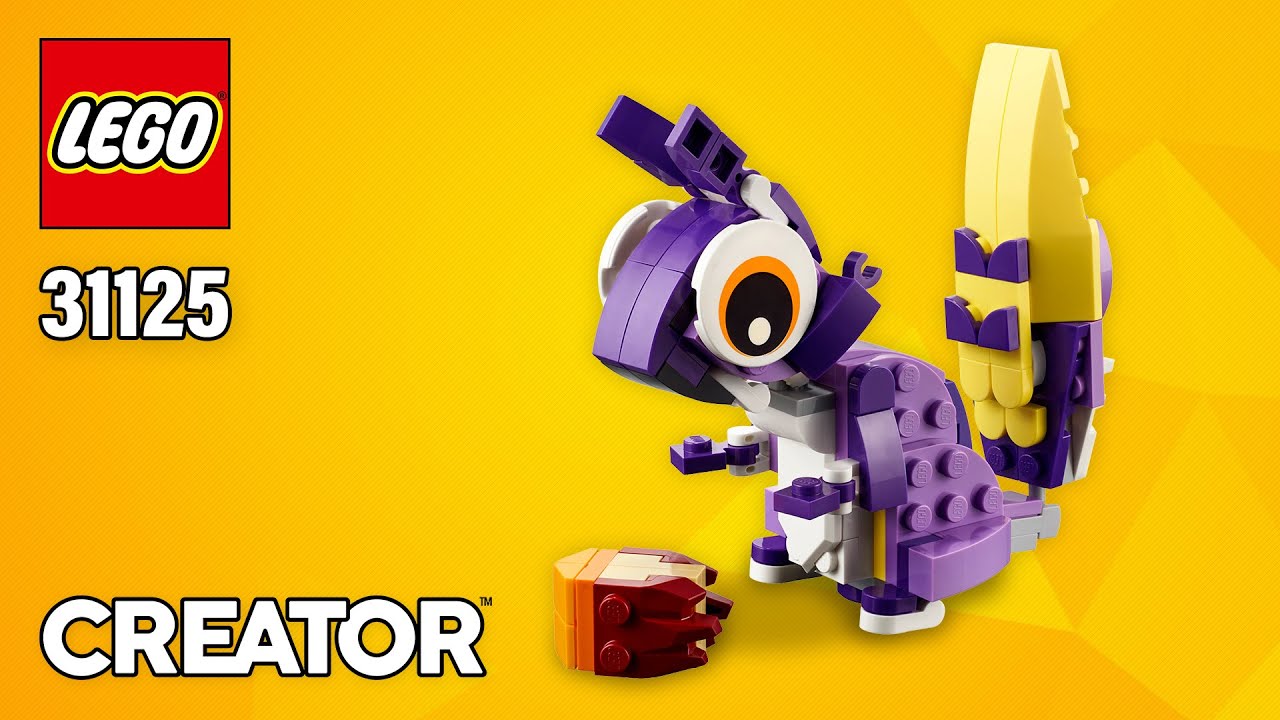 LEGO Squirrel (31125) from Creator Fantasy Forest Creatures | Building ...