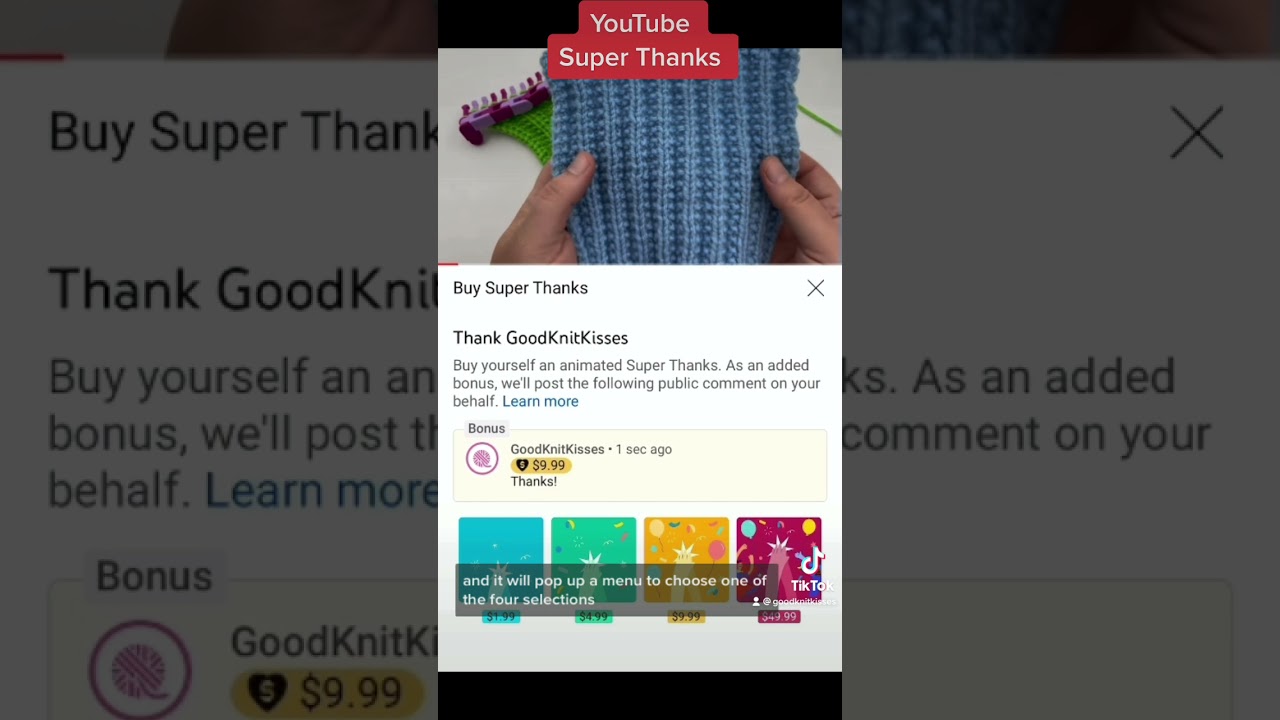 How to use YouTube Super Thanks #Shorts #Superthanks - YouTube